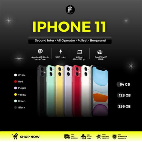 Jual Iphone Gb FULLSET SECOND ALL OPERATOR Kab Sidoarjo PRO BET STORE Tokopedia