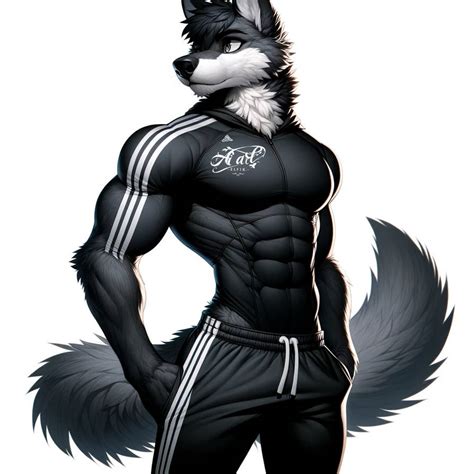 Aiartelfik A Male Wolf Furry By Aiartelfik On Deviantart