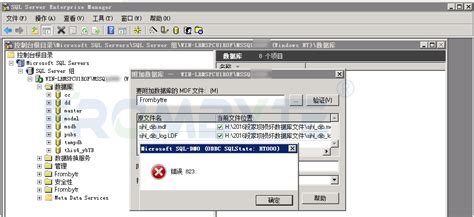 数据库数据恢复—sql server报错“错误 823”的数据恢复案例 阿里云开发者社区