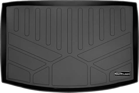 Amazon SMARTLINER All Weather Custom Fit Cargo Trunk Liner Floor Mat Behind Nd Row Black