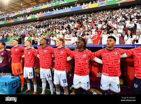 Cologne Germany June 25 Dean Henderson Adam Wharton Eberechi Eze
