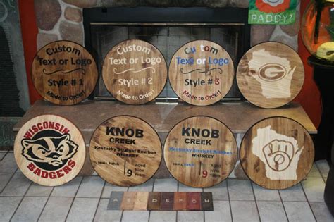 Custom Round Cnc Engraved Circular Wood Sign Bar Sign Sports Etsy