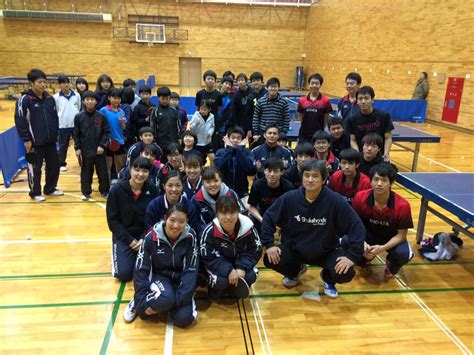 新潟市の卓球連盟主催の講習会2日目 卓球動画 シェークハンズ