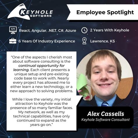 Keyhole Software On Linkedin Keyholeteam Employeespotlight