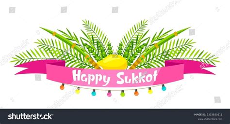 Sukkot Symbols Over 2119 Royalty Free Licensable Stock Vectors