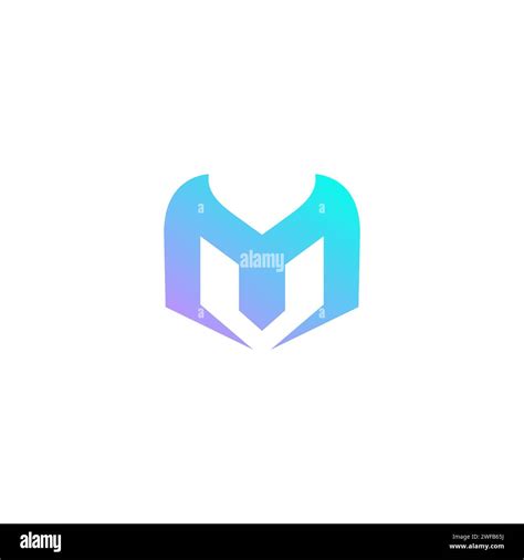 M Initial Logo Vector Letter M Icon Stock Vector Image Art Alamy