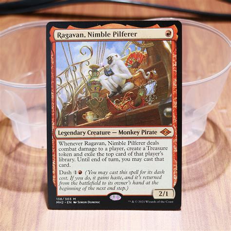 Ragavan Nimble Pilferer Modern Horizon 2 Mh2 Magic The Gathering Proxy Mtg Cards Top Quality