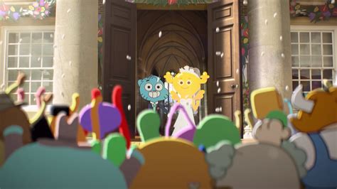 Gumball And Penny Wedding The Amazing World Of Gumball The Dress Tv