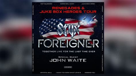 Foreigner And Styx Share Playlist Ahead Of Tour Kickoff 1007 Fm Kslx