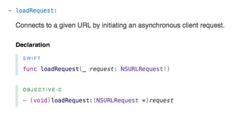 Xcode Why Does The Ios Uiwebview Loadrequest Method Not Return A