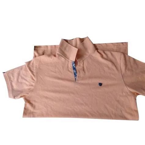 Polo Neck Mens Half Sleeve Plain T Shirt At ₹ 325piece In Mumbai Id