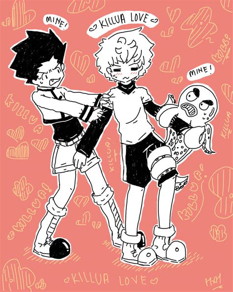 Killua Love By Missblacklisthunter On Deviantart