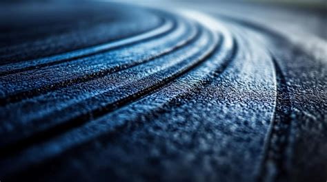 tire marks on a race track showcasing the dynamic motion and power of