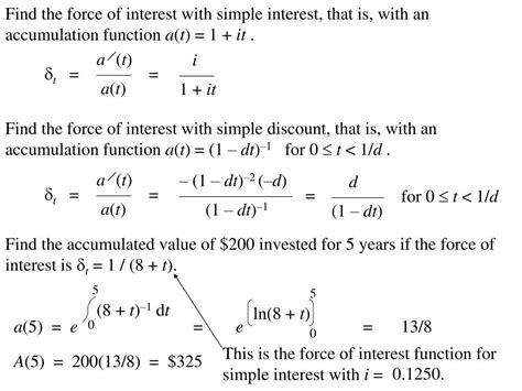 PPT The Force Of Interest At Time T Used To Measure Intensity Is PowerPoint Presentation