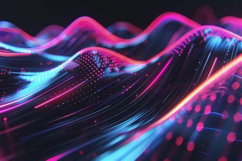The Concept Of Dynamic Data Flow In A Digital Network Premium Ai