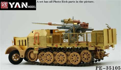 German 18t Famo Sd Kfz 9 And 88mm Flak 37 Super Pe Set Fortamiya And