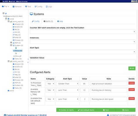 Arcgis Monitor 106管理员基本配置实践 Ubuntuspace 分享空间