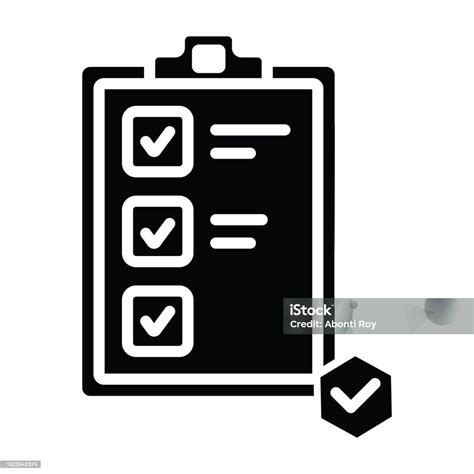 Liste De Contrôle Menu Liste De Commandes Icône De Liste De Tri