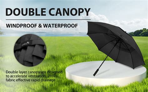 Zomake Extra Large Golf Umbrella Windproof 80 Inch