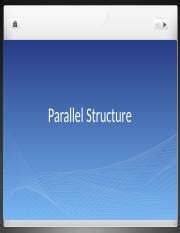 Mastering Parallel Structure Examples Exercises Course Hero