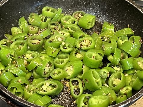 Mirchi Ki Tipore Rajasthani Green Chilli Subzi Foodie Trail
