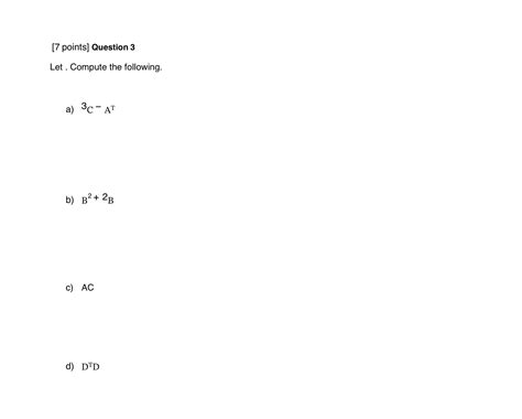 Points Question Let Compute The Chegg