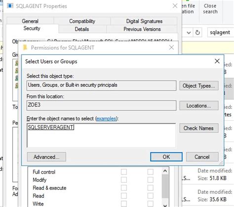 Ntservicesqlserveragent Unable To Locate This Account For Applying