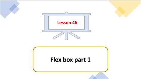 Css3 Flex Part 1 Youtube