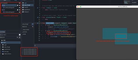 how can i stop the event pass to next node in collisionobject2d input