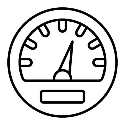 Premium Vector Speedometer Icon