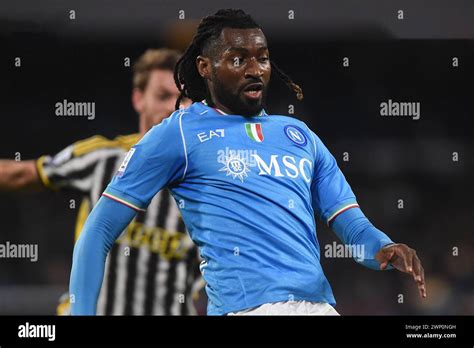 Naples Italy 3 Mar 2024 Andre Frank Zambo Anguissa Of Ssc Napoli