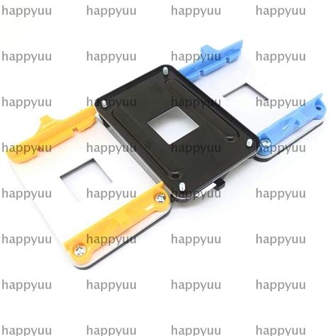 Happyuu Cpu Heatsink Mount Bracket Plastic Durable Fan Cooler Socket Amd Am4 Radiator