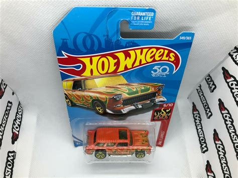 2018 Hot Wheels Classic 55 Nomad Mainline Hw Flames