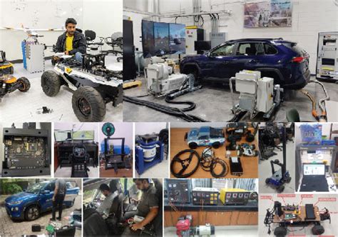 Autonomous Vehicle Lab Coe For Ev Lab Ai Lab Iot And Embedded Lab Solar Lab And Drone Lab