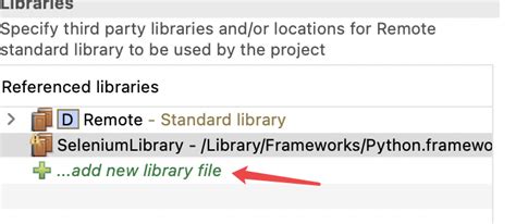 Robotframework Eclipse Robot Reference Libraries不显示（selenium Library无法