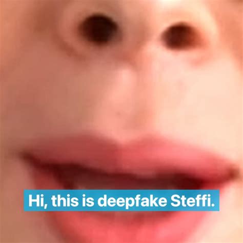 Everywow On Linkedin Meet Deepfake Steffi Made In Ai