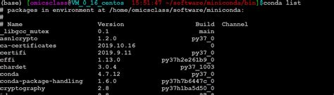 linux生物信息软件安装管理工具conda使用 组学大讲堂问答社区 linux生物信息软件安装管理工具conda使用 组学大讲堂问答社区