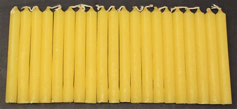 Yellow 4 Chime Candles Set Of 10 Spell Candles Wholesale Spell