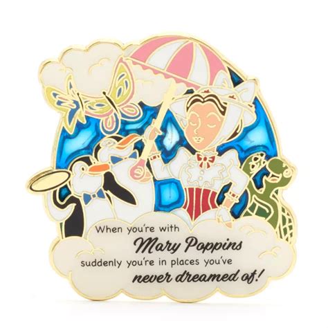 Mary Poppins Jolly Holiday Pin Disney Store