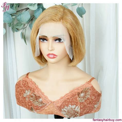 Bob Hair Wig Gold Side Part Bob Lace Front Wig Short Bob Wig