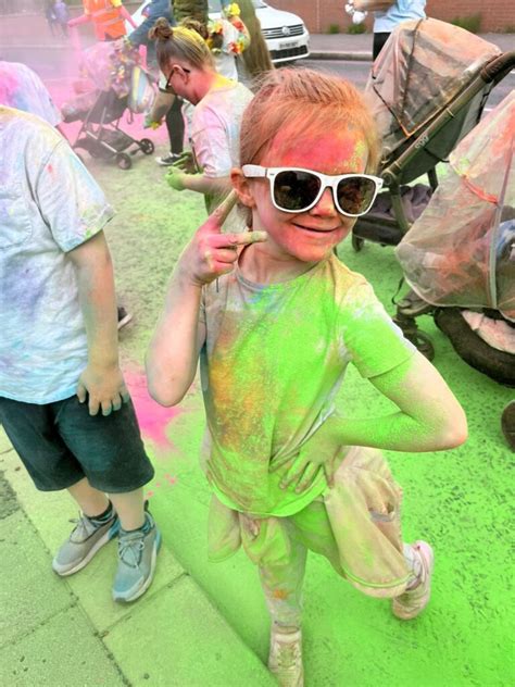 Colin Colour Run And Fun Day Rith Ildaite Agus LÁ Spraoi Chollann