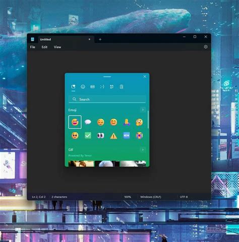 Reminder If You Use Windows You Can Press Win Period To Bring Up