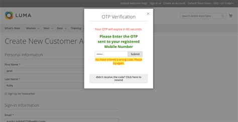 Magento 2 One Time Password Otp One Time Password Extension