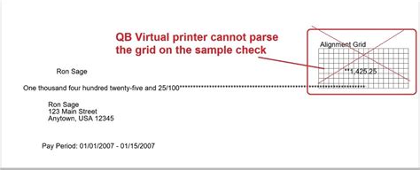 Quickbooks Check Printing Data Type Mismatch In Criteria Expression Error