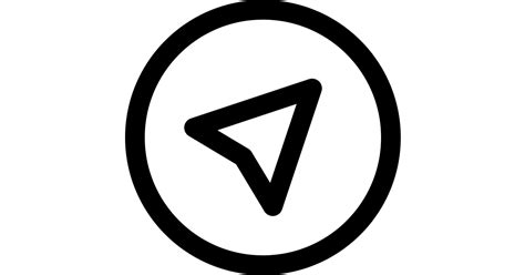 Location Compass Arrow Compass Location Gps Map Maps Point Navigation Circle Direction