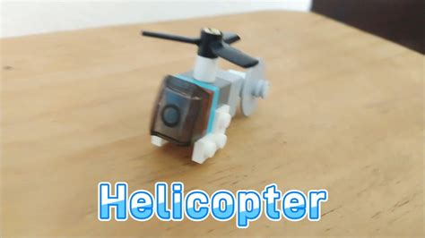 How To Make A Lego Helicopter TUTORIAL YouTube