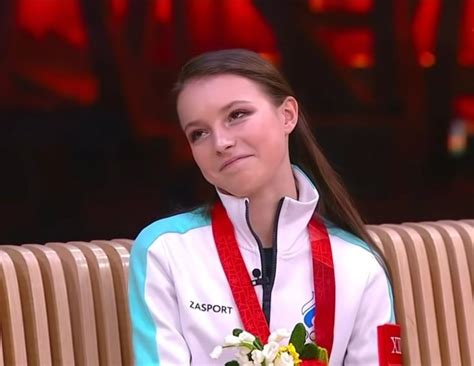 Анна Щербакова Фигурное катание Спортсменки Спорт