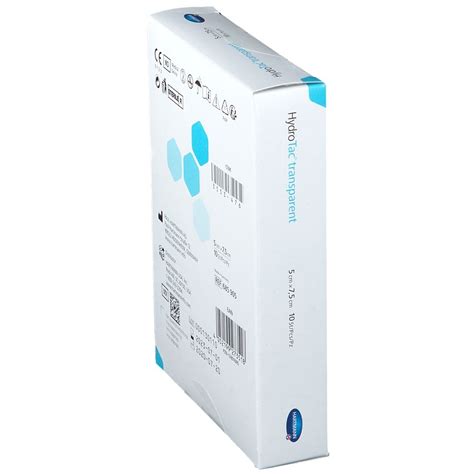HydroTac® transparent 5 x 7,5 cm 10 St - Shop Apotheke