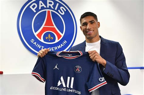 Psg Anuncia Oficialmente A Contratação Do Lateral Achraf Hakimi Ex