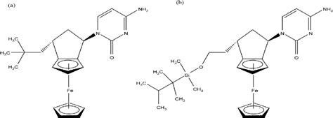 Chemical Structure Of The Carbocyclic Nucleoside Analogues A Feh 5